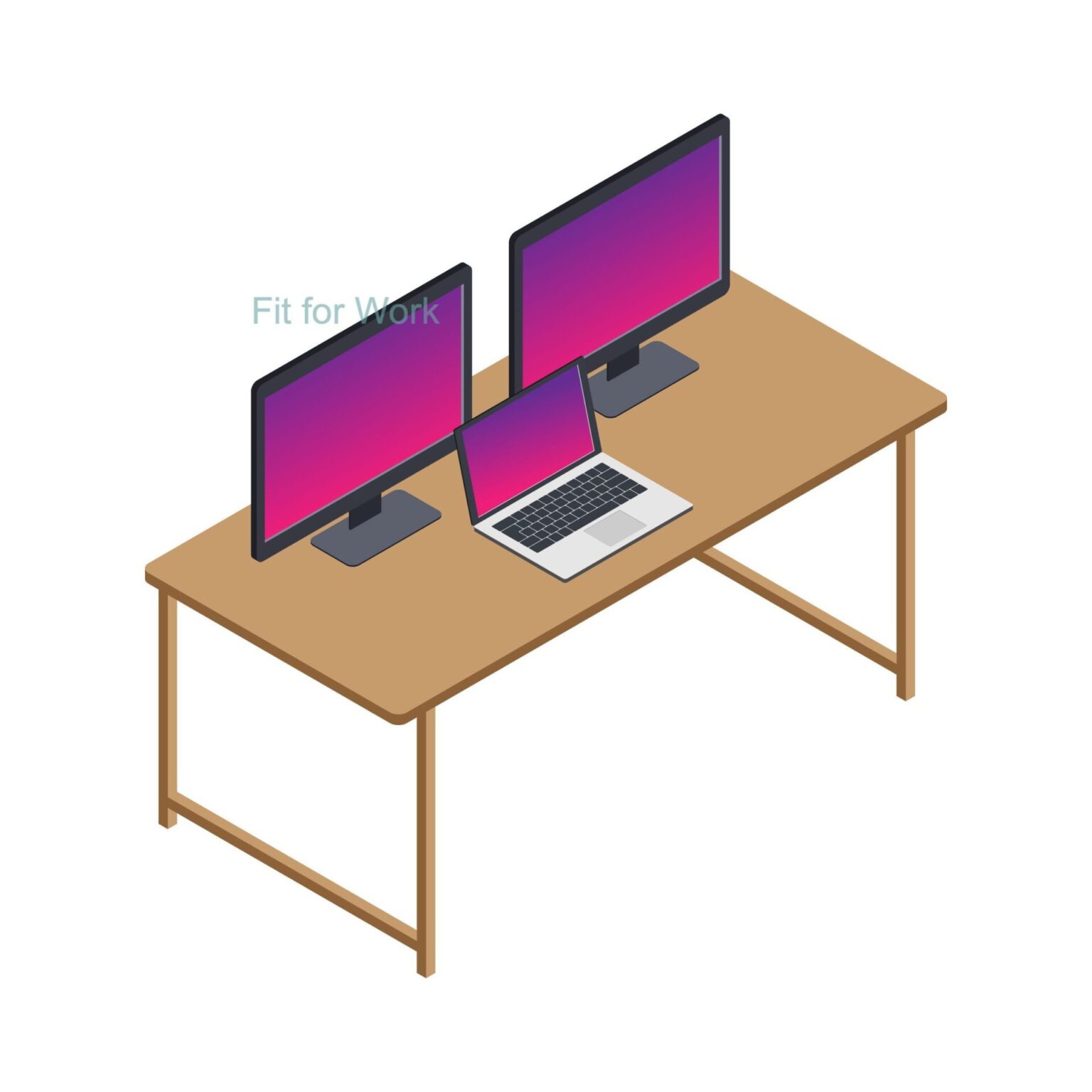Setting Up Standing Desks Ergonomically - Fit For Work
